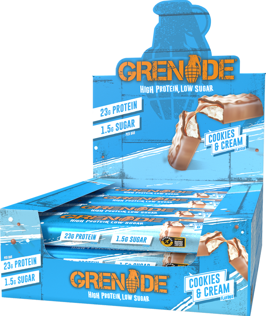 Grenade Protein Bar - 12 x 60 g | Prometeus Grenade Protein Bar - 12 x 60 g | Prometeus