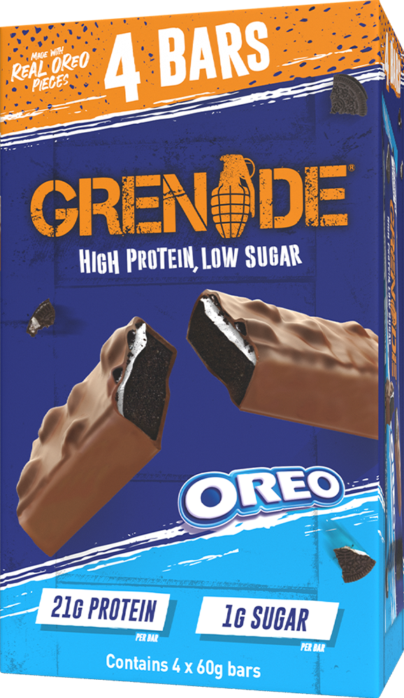 Grenade Protein Bar - 4 x 60 g | Prometeus Grenade Protein Bar - 4 x 60 g | Prometeus