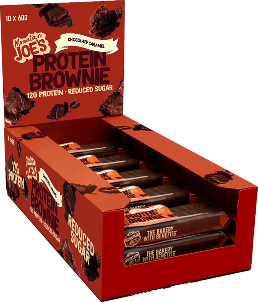 Mountain Joe's Protein Brownie - 10 x 60 g | Prometeus Mountain Joe's Protein Brownie - 10 x 60 g | Prometeus
