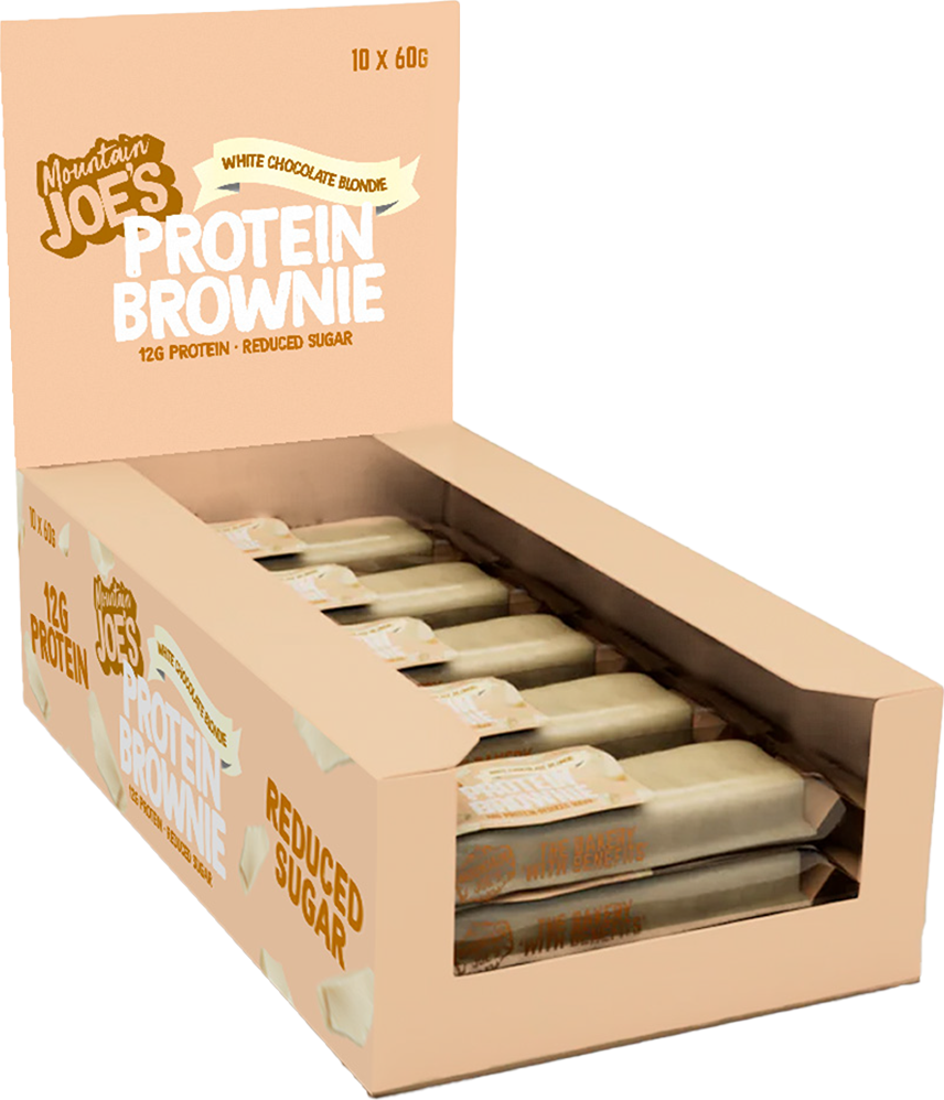 Mountain Joe's Protein Brownie - 10 x 60 g | Prometeus Mountain Joe's Protein Brownie - 10 x 60 g | Prometeus